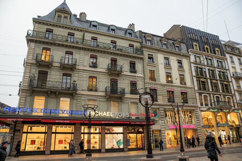 Light in the shop windows. editorial image. Image of culture - 115961530