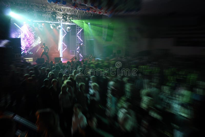 Light show stock image. Image of concert, culture, green - 1526363