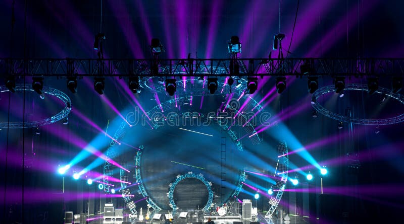 Light show at the Concert stock image. Image of arena - 41017625
