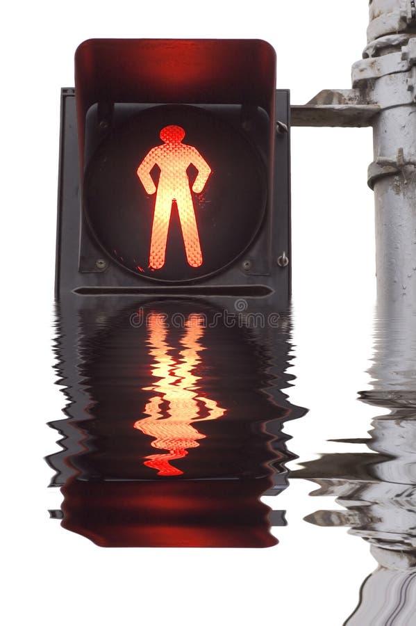 Light signal stock image. Image of foot, isolated, pedestrian - 2633591