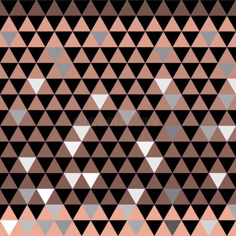 Gray Triangles. Creative Illustration in Halftone Style with Gradient ...