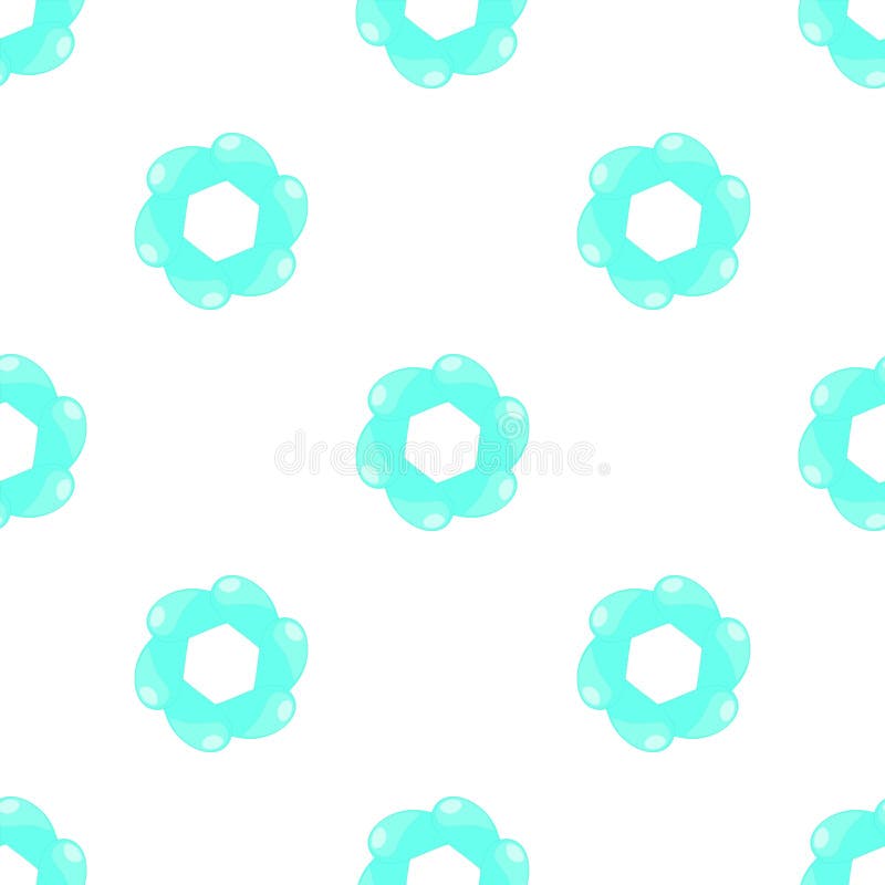 Light Sky Blue Abstract Shape Pattern Seamless Vector Stock Vector ...