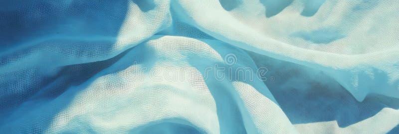 Light Sky Blue Cotton Fabric with Muslin Weave Offering an Airy and ...