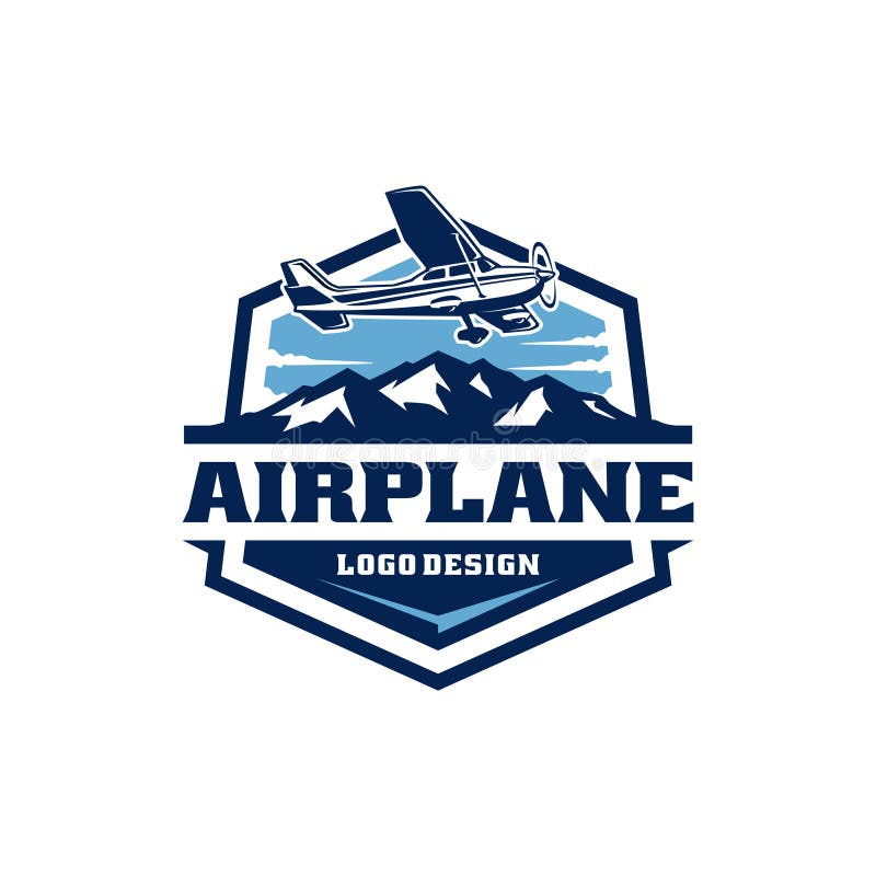 Light Airplane Logo Stock Illustrations – 1,215 Light Airplane Logo ...