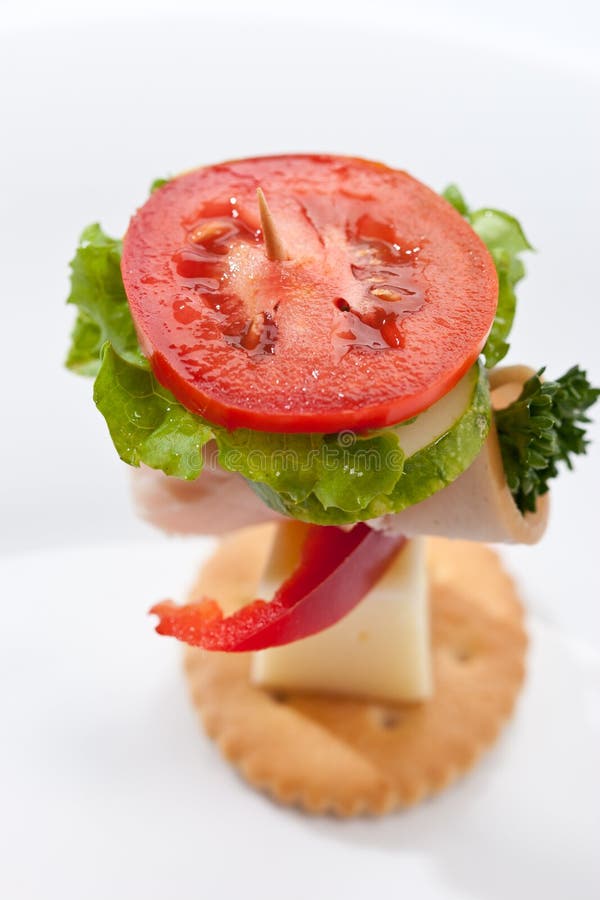 Light snack stock image. Image of cheese, lettuce, pastry - 22157421