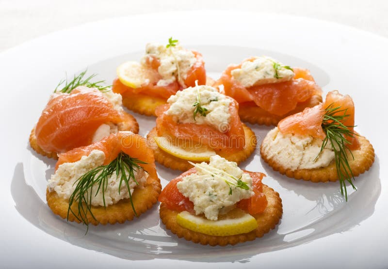 Light snack stock photo. Image of cream, lemon, cress - 28131716