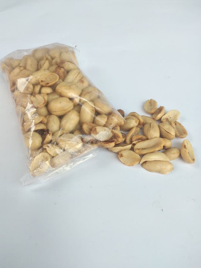 Light Snack of Fried Peanuts Stock Image - Image of texture, seed ...