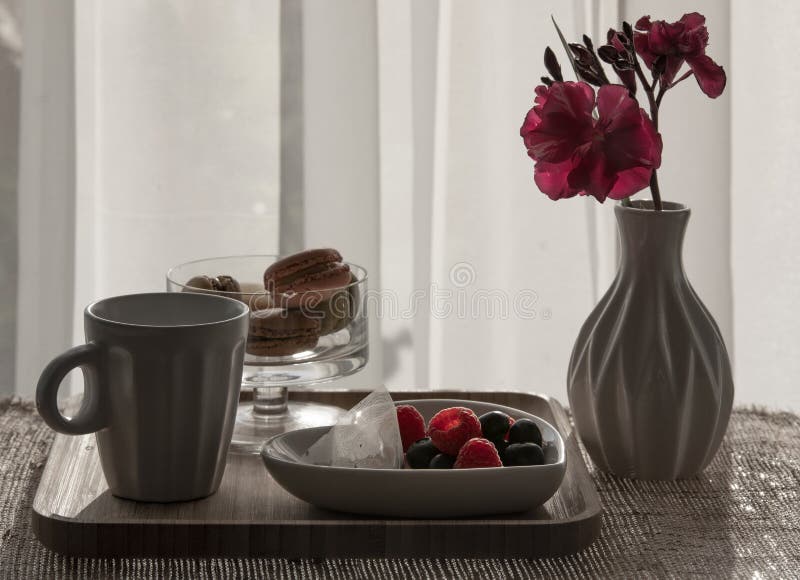 Light snack stock photo. Image of glass, good, coffee - 153206446