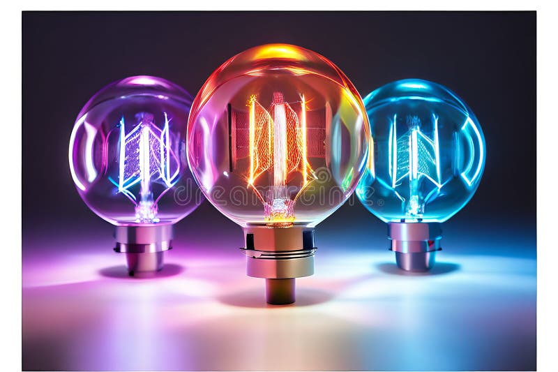 Light Source Single Point Source Multiple Point Sources Differen Stock ...