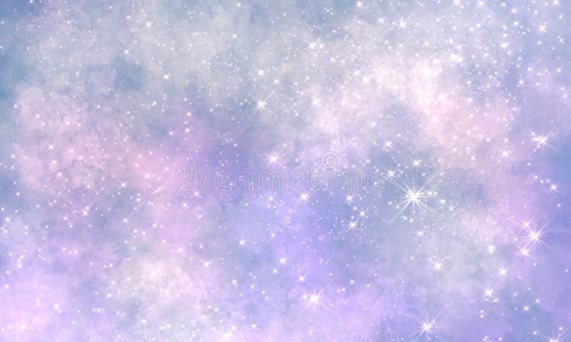 Light Space Multicolor Space Shining Background with Many Stars and ...