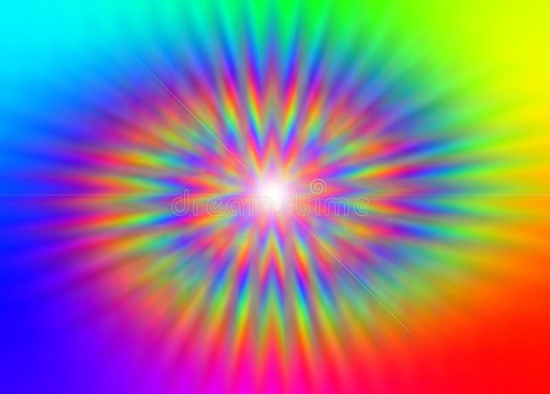 Spectrum Effect from Lens Flare Stock Illustration - Illustration of ...