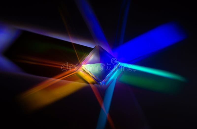 Spectrum Cube stock illustration. Illustration of abstract - 28649107