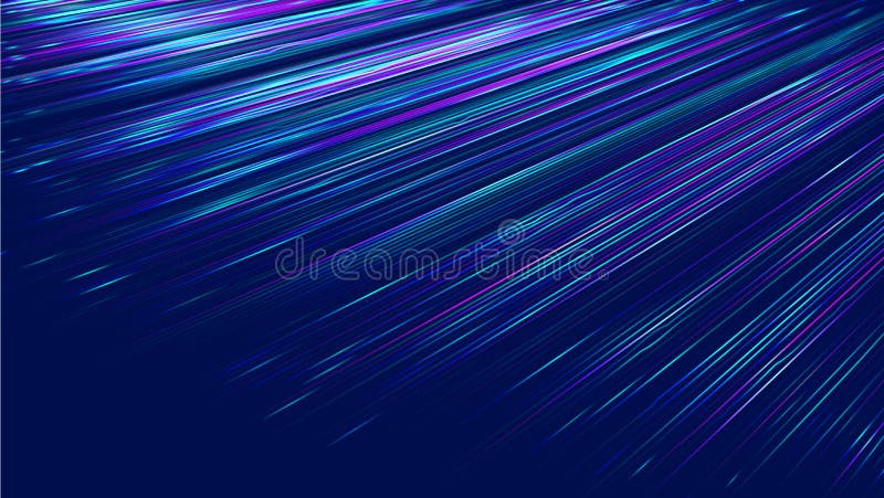 Light Speed Move Vector Background. Dynamic Motion Trail. Speed Trail ...