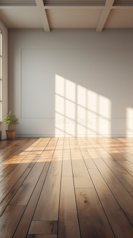 Light Spills into an Empty Room, Beautifully Captured in 3D Rendering ...