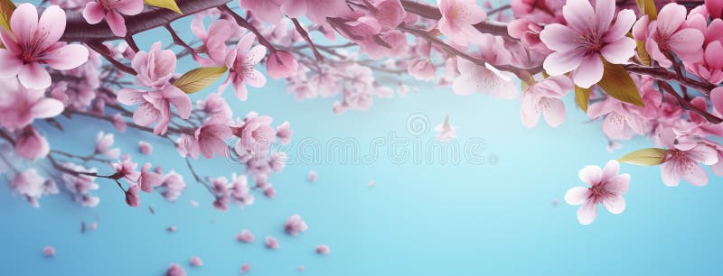 Light Spring Background stock illustration. Illustration of blossom ...