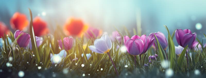 Light Spring Background stock illustration. Illustration of springtime ...