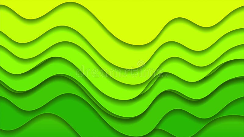 Light Spring Green Abstract Waves Corporate Motion Background Stock ...