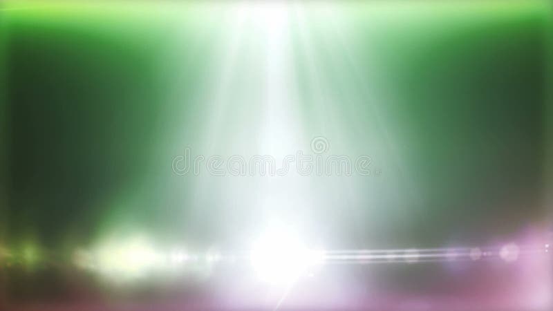The Light of a Stage Light Projection Beam Shines Upwards. Close-up ...