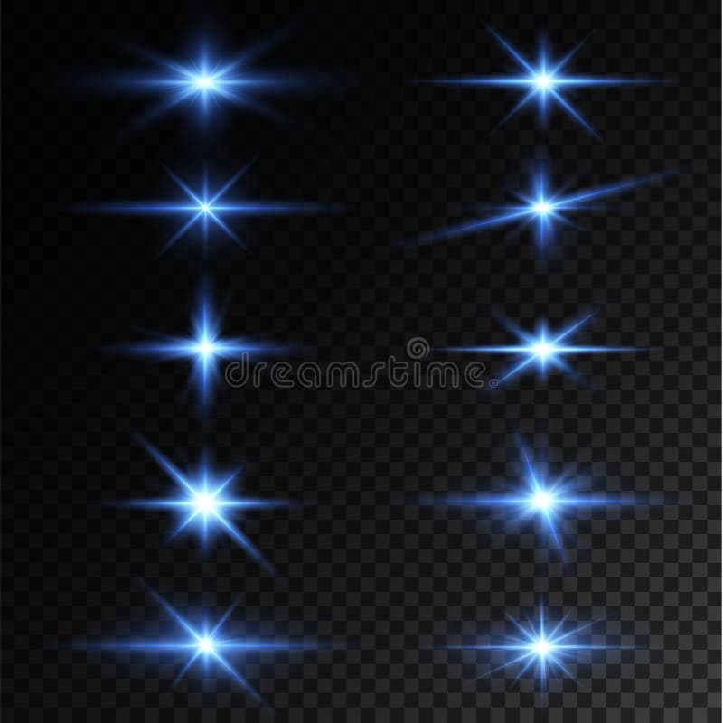 Light Star Blue Png. Light Sun Blue Png. Light Flash Blue Png Stock ...