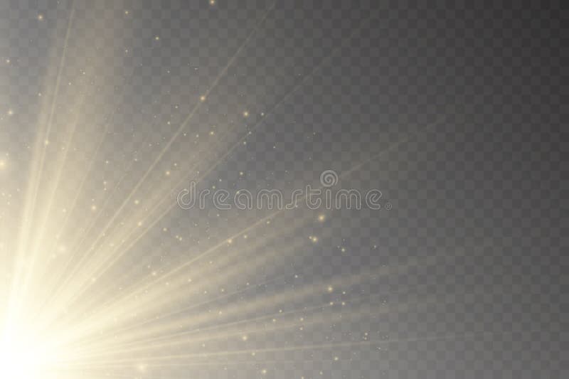 Yellow Sun Rays Png