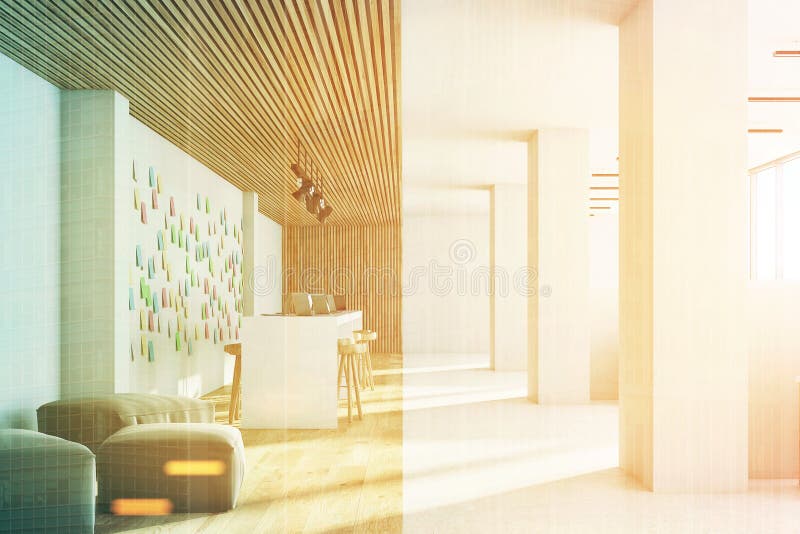 Light Sticky Note Office, Front, Toned Stock Illustration ...