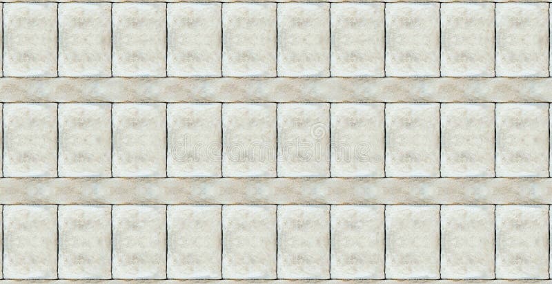 Light Stone Pattern Solid Weathered Horizontal Row of Vertical Blocks ...