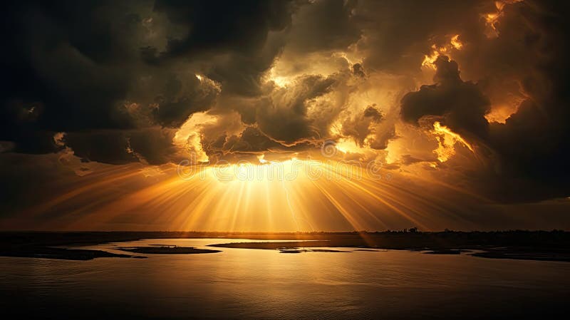 Light storm sun stock illustration. Illustration of moment - 318126660 Light storm sun stock illustration. Illustration of moment - 318126660