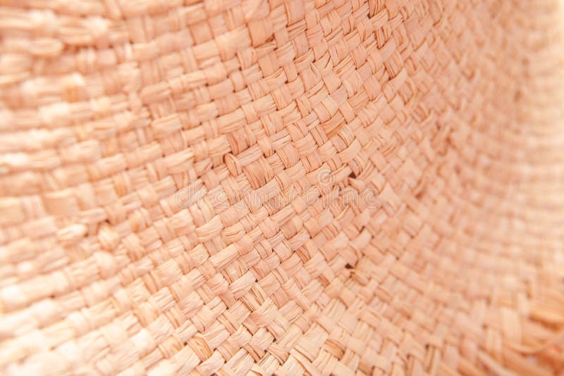 Light Straw Wicker Background, Abstract Natural Texture of Straw Hat ...