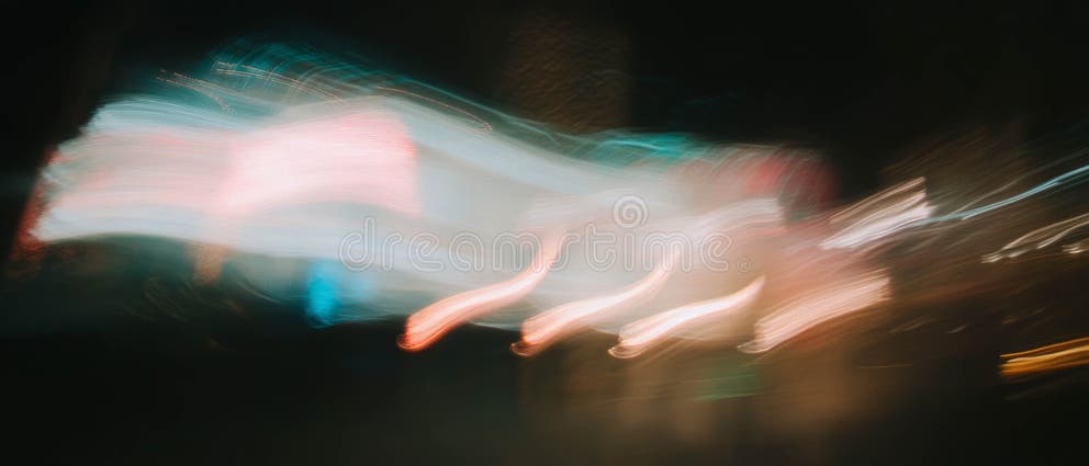 Light Streaks Create Mesmerizing Waves Showcasing Fluidity and Rhythm ...