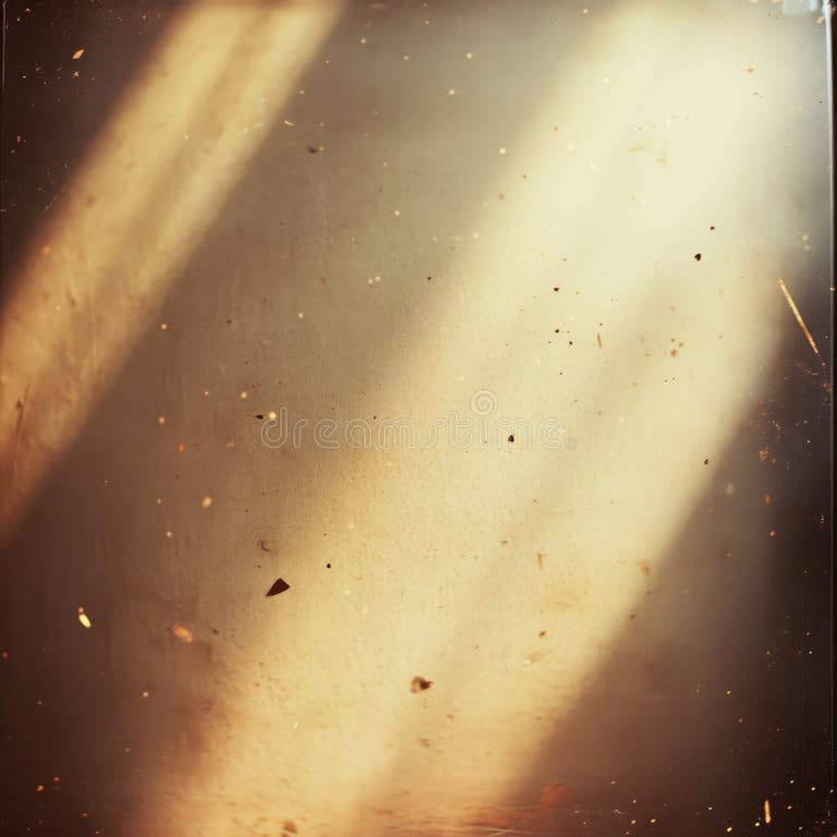 Light Streaks and Dust Specks on a Vintage-Style Surface Stock ...