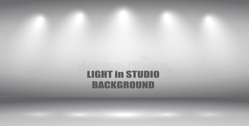 Light in studio background stock vector. Illustration of black - 148404104