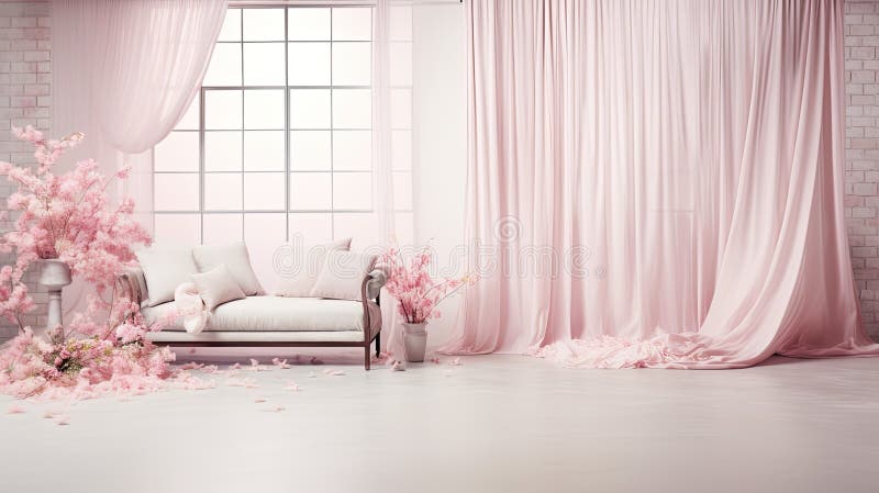 Light Studio Background Pink Stock Illustration - Illustration of stylish, color: 319427107