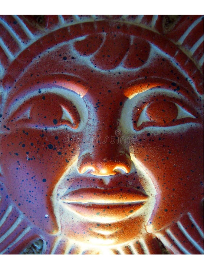 Light on the Sun God stock photo. Image of speckled, religion - 212894