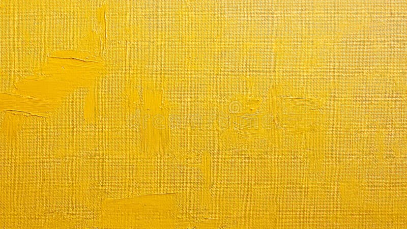 Light Sunflower Yellow Canvas with a Smooth, Even Texture and Minimal ...
