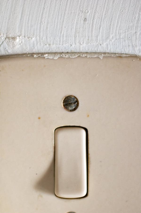 Light switch stock image. Image of retro, electrical - 12178257