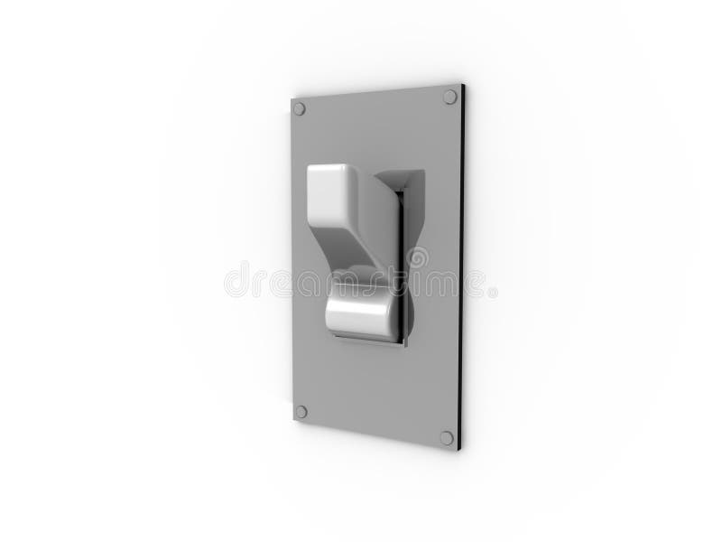 Electric Light Switch in on and OFF Positions Stock Vector ...