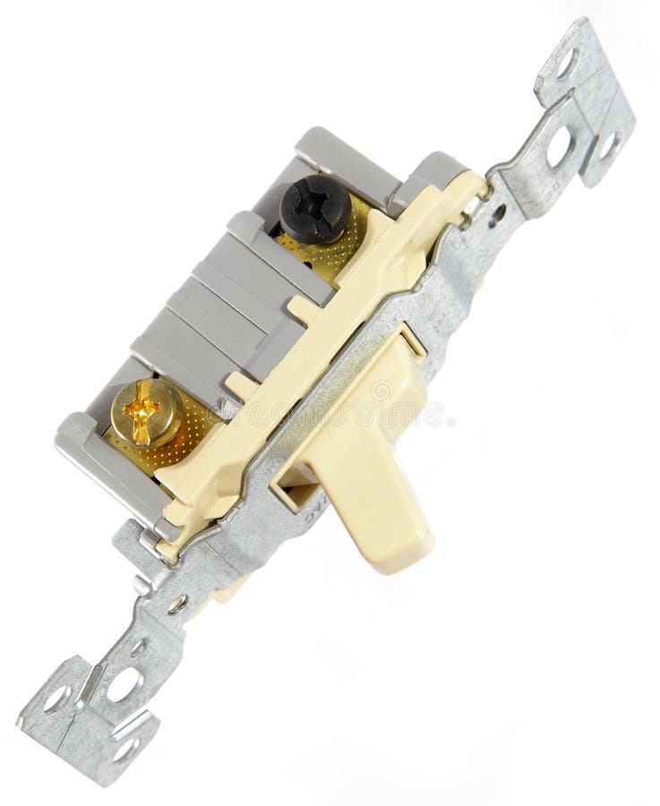 Light switch stock photo. Image of electricity, bright - 21023118