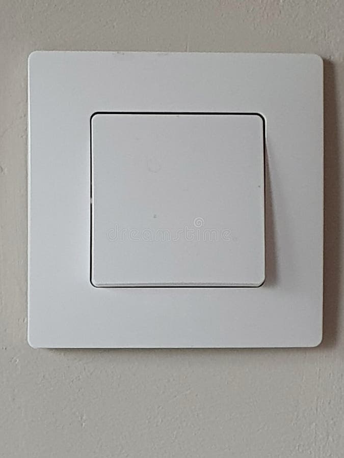 Light Switch on Beige Wall. Light Switch Stock Photo - Image of ...