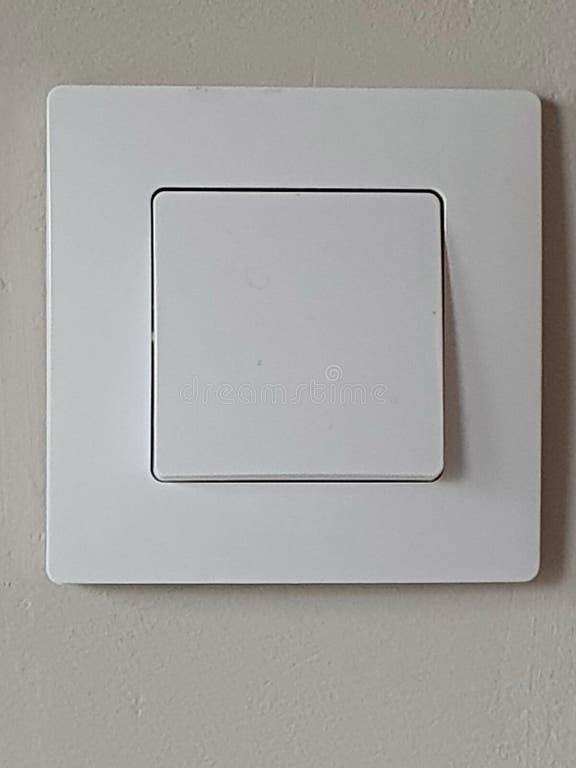 Light Switch on Beige Wall. Light Switch Stock Photo - Image of ...