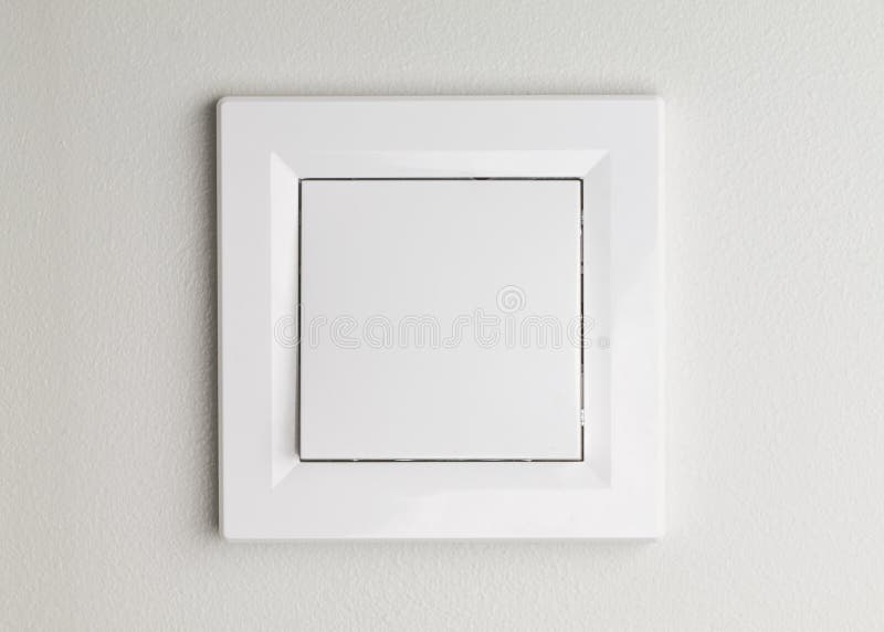 Light Switch, To Turn Off the Lights. Closeup of Switch only Stock ...