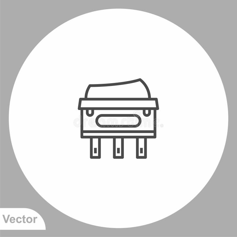 Hand Press Switch Turn Off Light Icon Stock Illustrations – 413 Hand ...