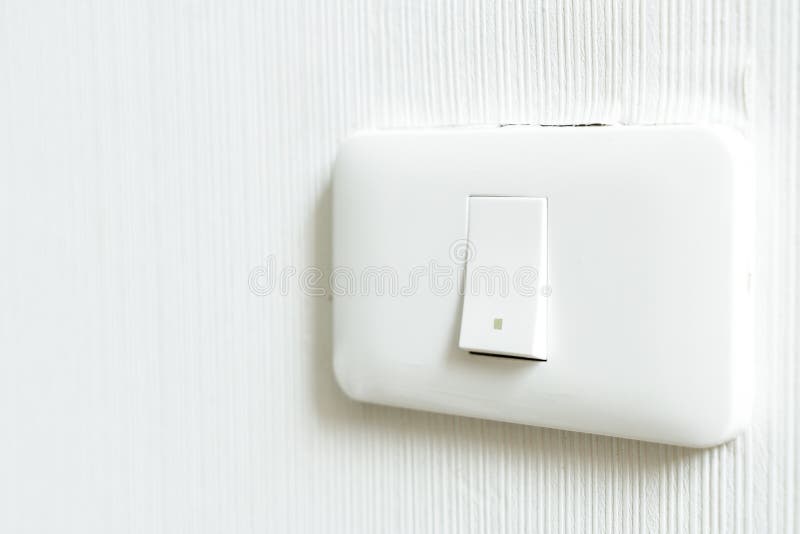 Light switch on wall stock photo. Image of background - 152216766
