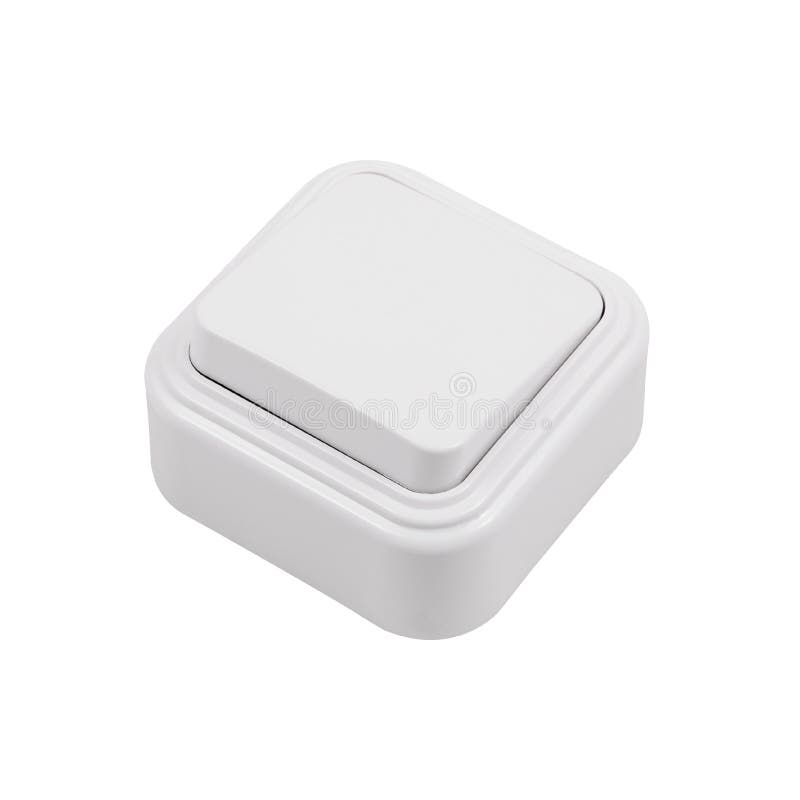 Light Switch on White Background Stock Photo - Image of contemporary ...