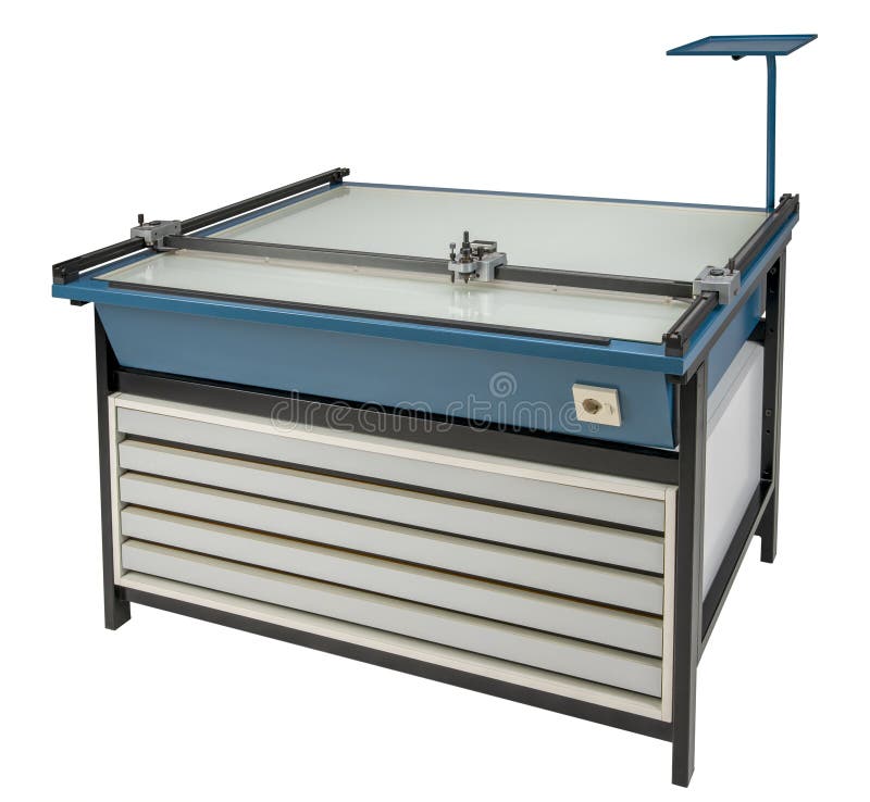 Light table stock image. Image of exactness, drawing - 267757135