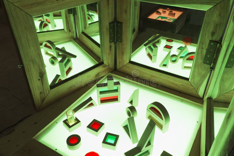 Light Table in a Living and Active Education Space Editorial ...