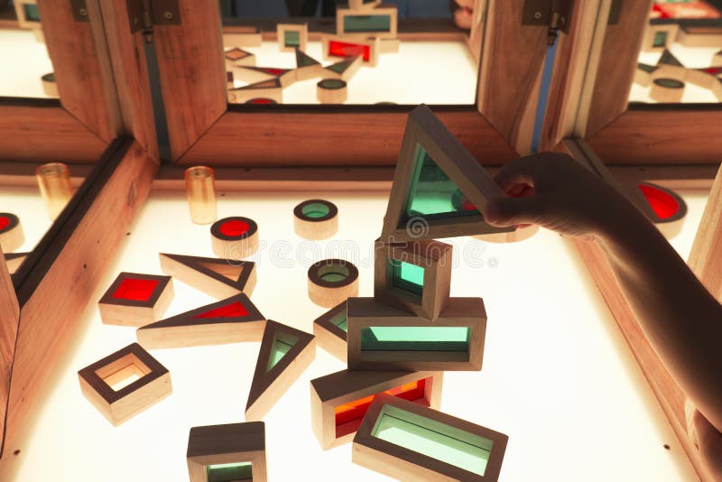 Light Table in a Living and Active Education Space Editorial Photo ...