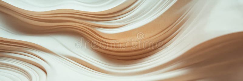 Light Tan Paper Texture with Fine Vertical Wavy Grain and Smooth Finish ...