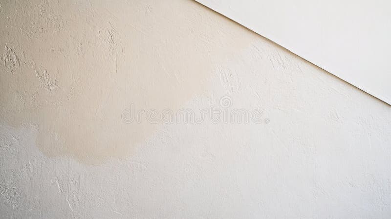 A Light Tan Square Placed in the Bottom Corner of a White Canvas ...