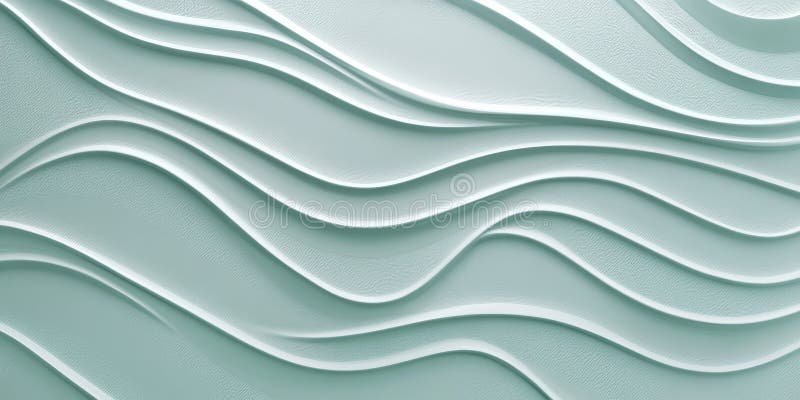 Light Teal Background Smooth Bending Wave Patterns Gray Texture Adds ...