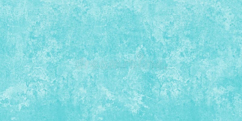 Light Teal Crack Pattern Wide Wall. Pastel Blue Abstract Textured ...